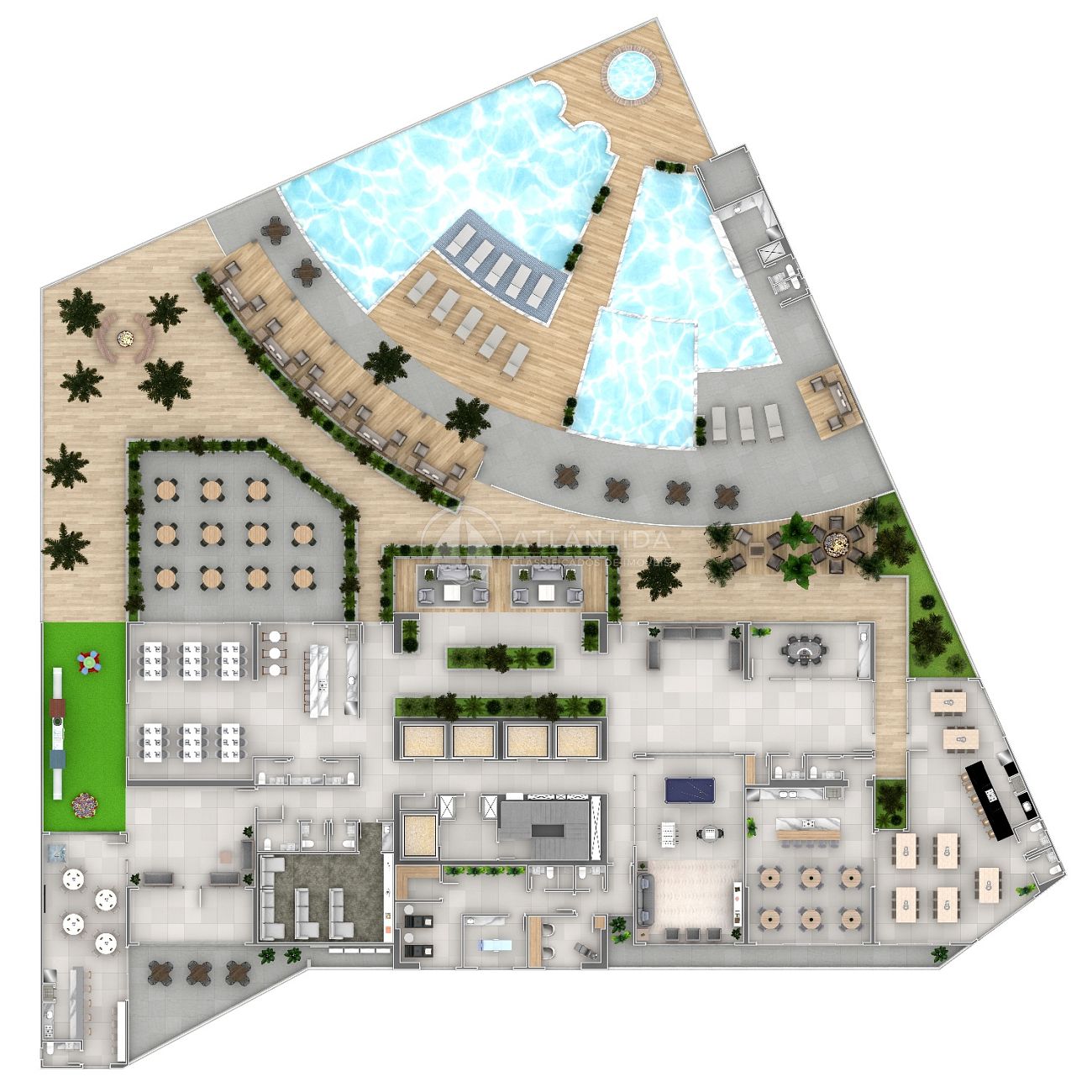 Apartamento 3 dormitórios, lazer completo - Camboriú Boulevard